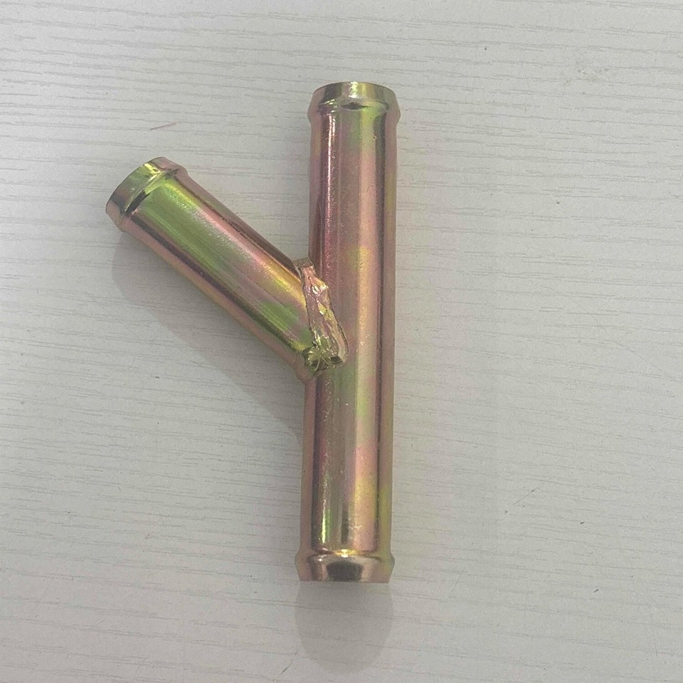 16mm 5/8" Y Wye in Heater Hose Fitting Adaptor Coolant Pipe Connector ...