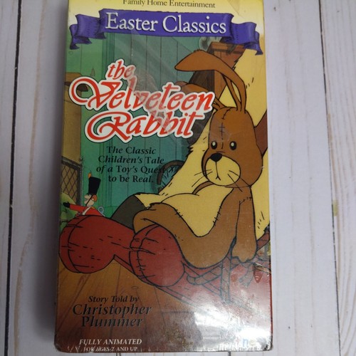 The Velveteen Rabbit 1985 VHS FHE Christopher Plummer Sealed New ...