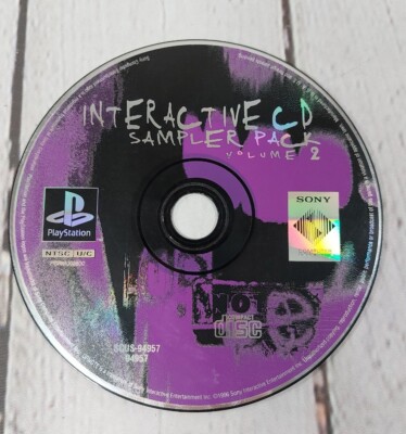 Interactive CD Sampler Pack Volume Vol 2 for PS1 Playstation **Disc ...