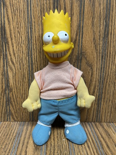 Bart Simpson Doll 1990 The Simpsons Vinyl Doll Toy Doll 8" | eBay