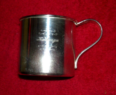 Oneida Community EVENING STAR Youth / Baby Cup Katheryn Very Nice FREE ...