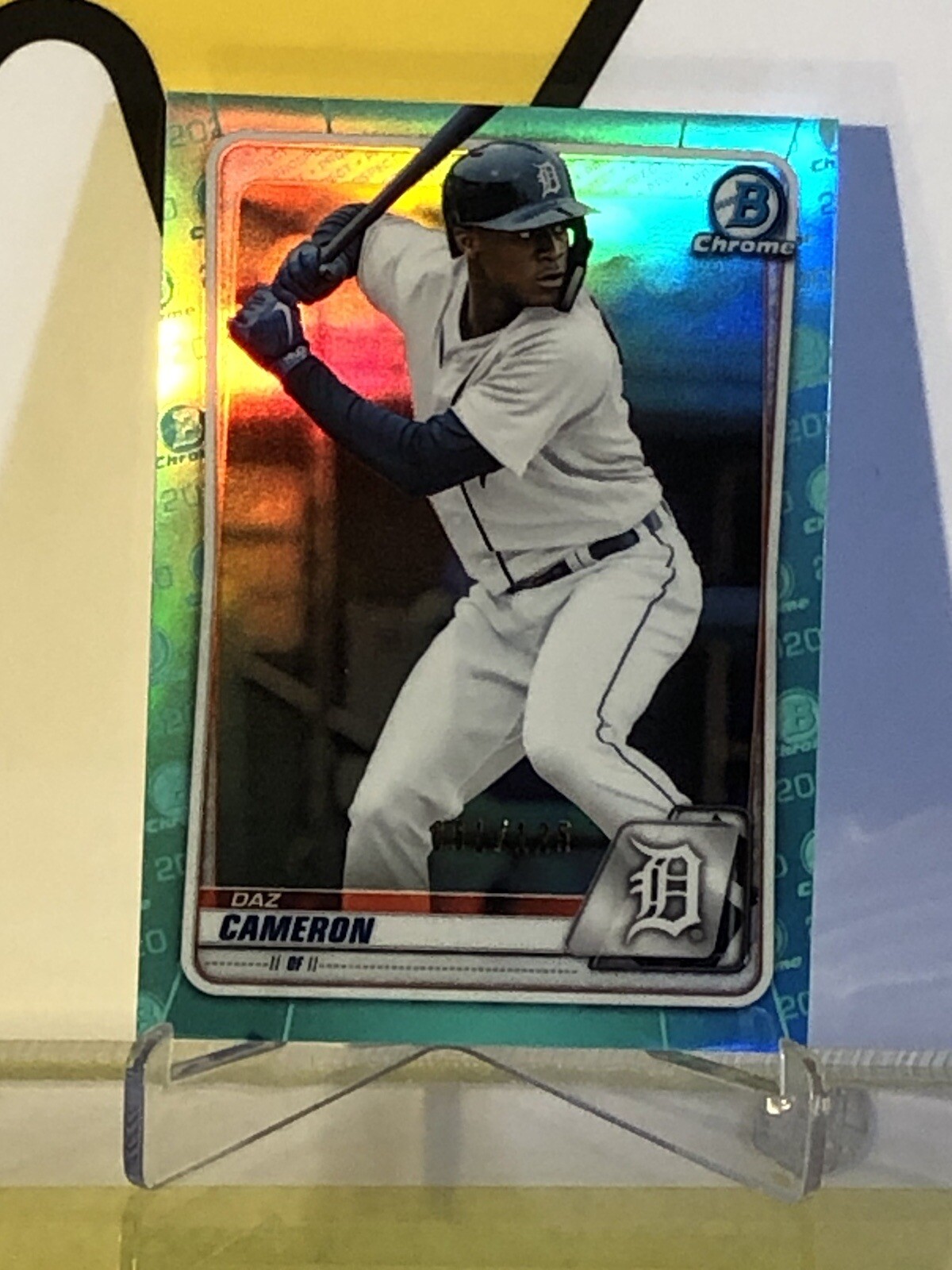 Daz Cameron 2020 Bowman Chrome Green 81/125 Super Clean Gem Mint | eBay
