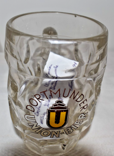 Dortmunder Union Bier Glass Dimple Beer Mug | eBay