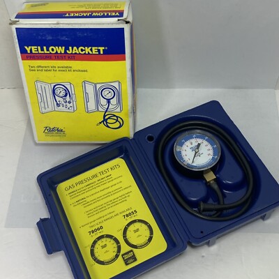 Gauges - Yellow Jacket Gas Pressure Testing Kit