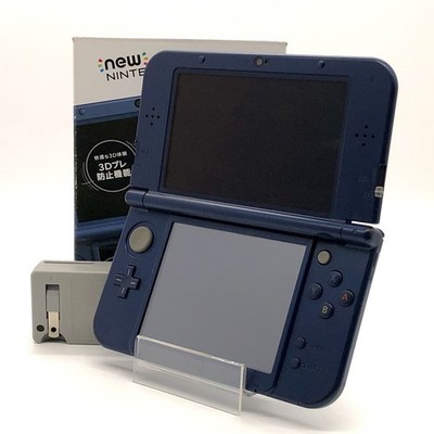 New Nintendo 3DS LL XL Console TOP IPS Metallic Blue w/ Charger, Box ...