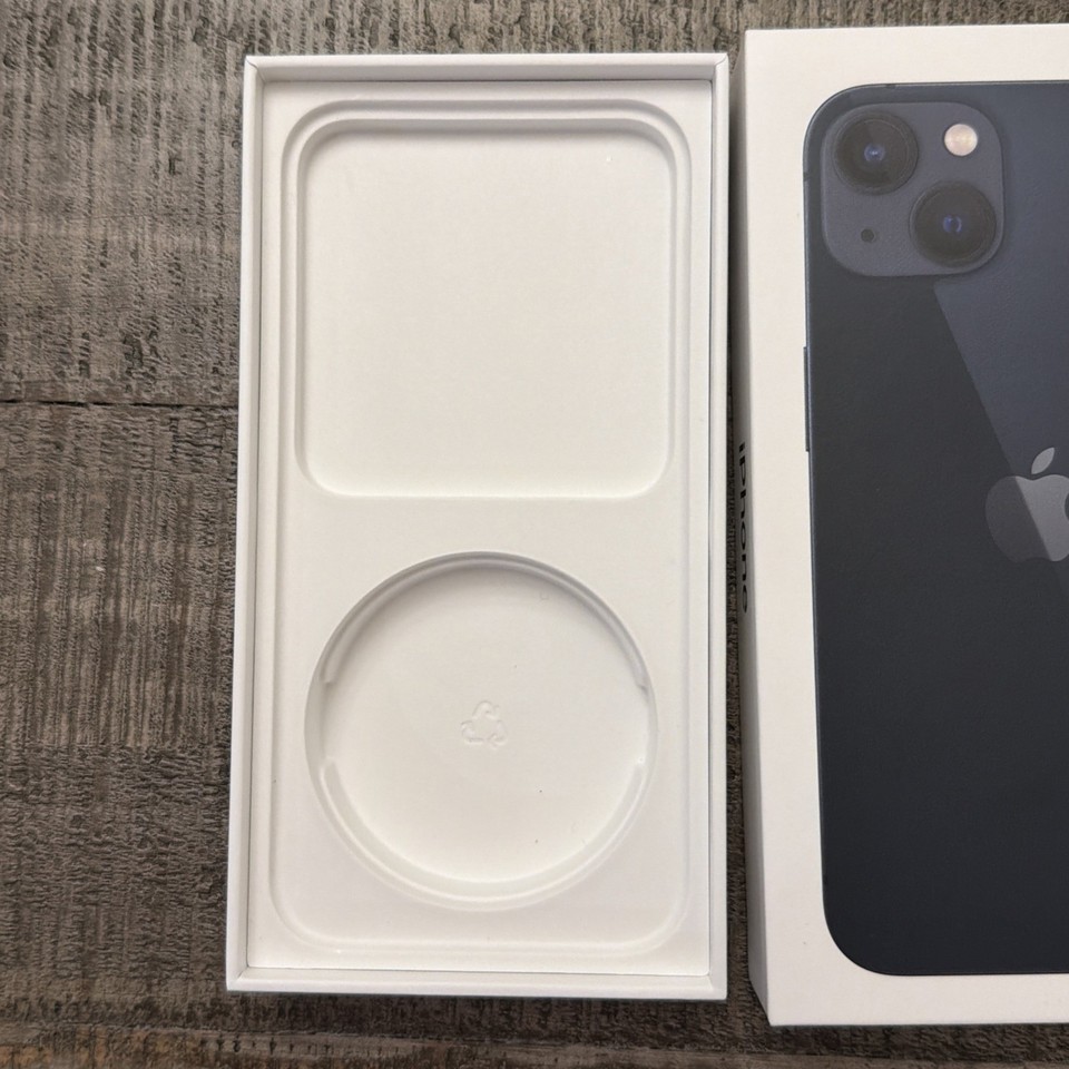 Retail Box for Apple iPhone 13 Black BOX ONLY | eBay