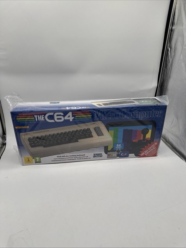 The C64 MAXI RETRO MICRO Computer CONSOLE Commodore 64 + Joystick ...