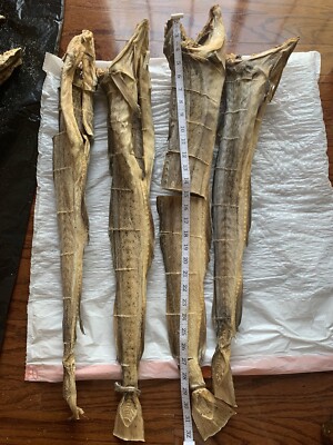 4 Whole Okporoko Norwegian Stock Fish Round Cod just like in the ...