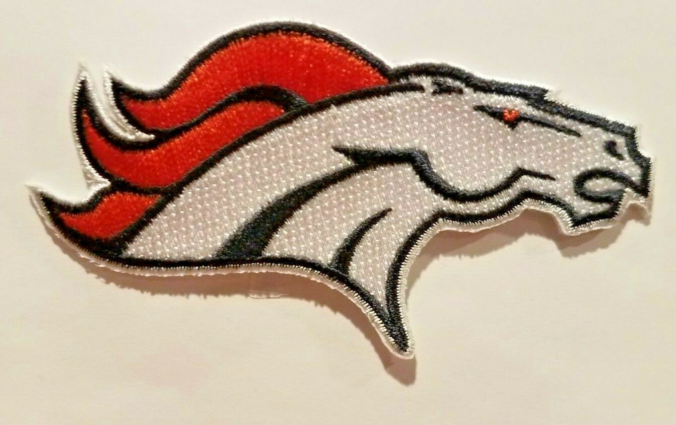 Denver Broncos Official Iron On Embroidered Patch USA Seller | eBay
