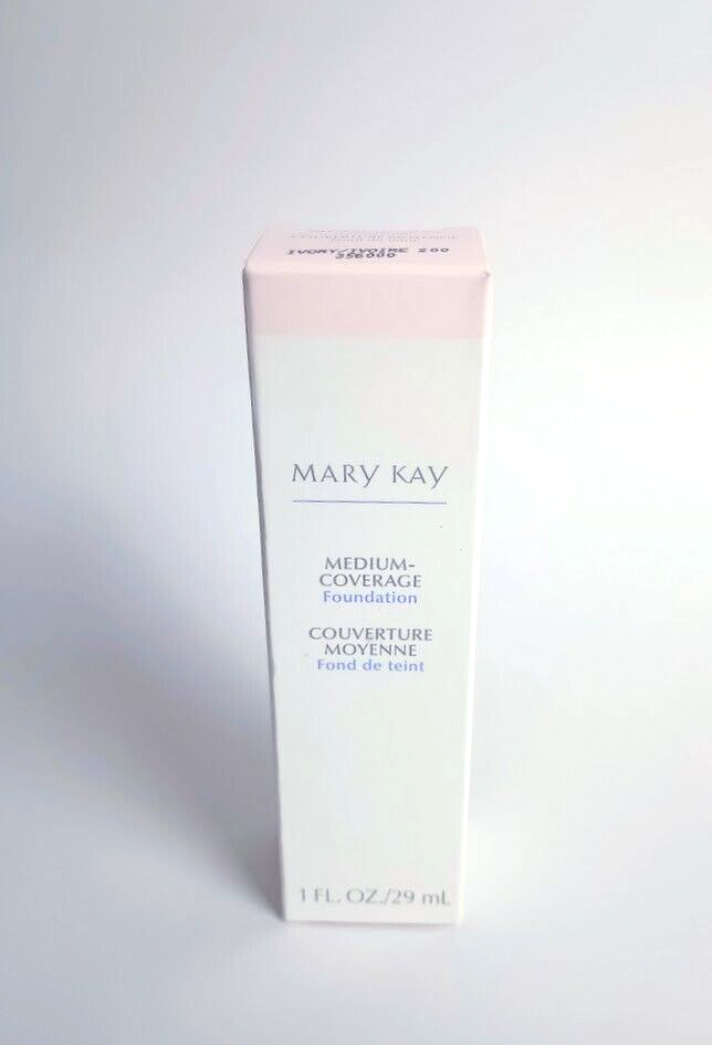 Mary Kay MEDIUM COVERAGE Liquid Foundation IVORY 100 New Old Stock In Box | eBay