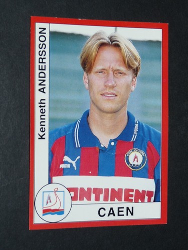 #89 KENNETH ANDERSSON SUEDE STADE MALHERBE CAEN PANINI FOOT FOOTBALL ...