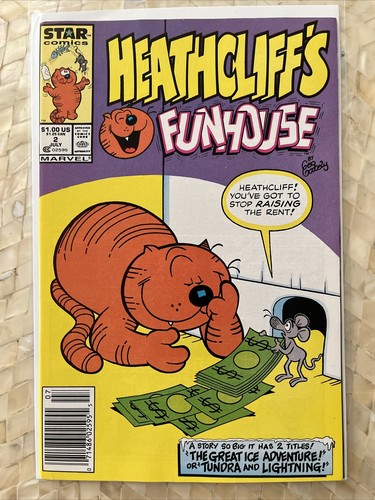 Marvel Comics Heathcliff's Funhouse #2 Comic Book (1987) Star Comics | eBay