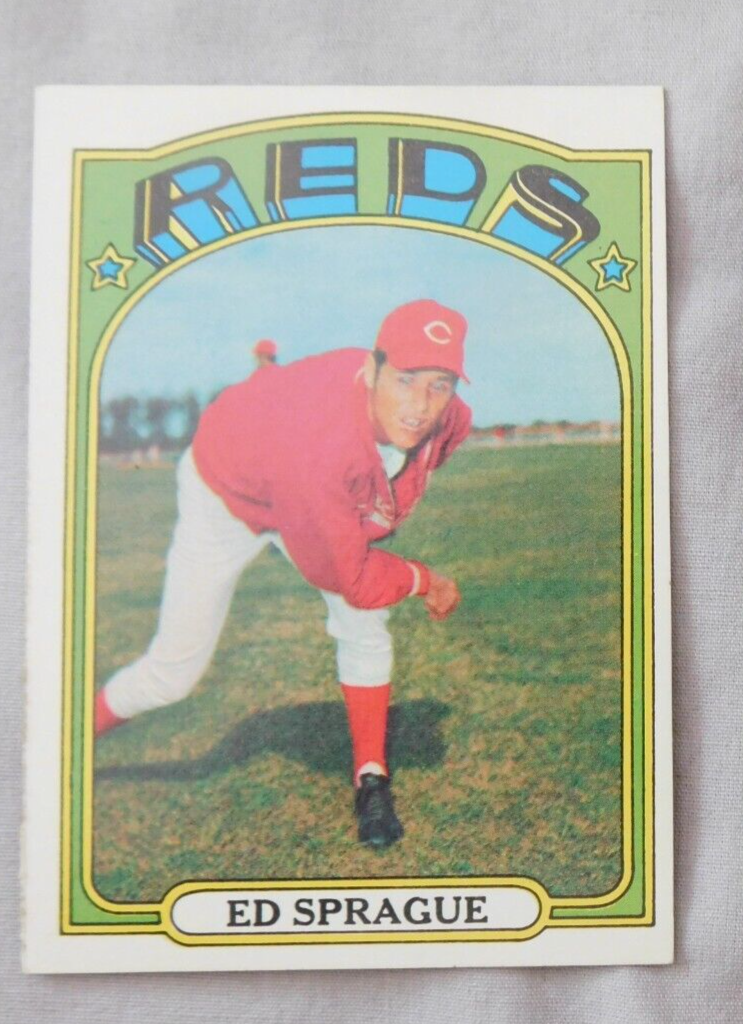 1972 Topps #121 Ed Sprague Cincinnati Reds Baseball Card Ex-mt+ | eBay