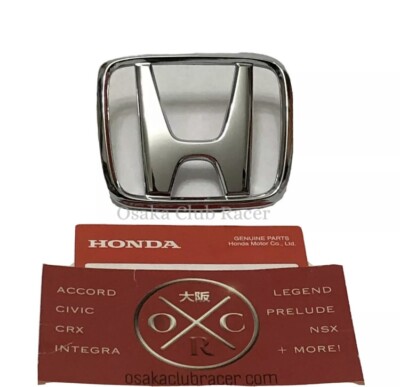 OEM Honda Del Sol Front Emblem H Badge Logo 93-97 92 94 95 96 EG1 EG2 ...