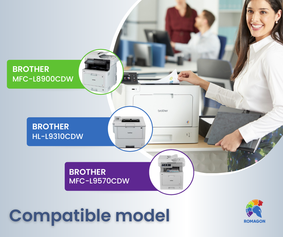 Romagon D01CEC001-RG Fuser (Fixing) Unit - 115 Volt For Brother | eBay