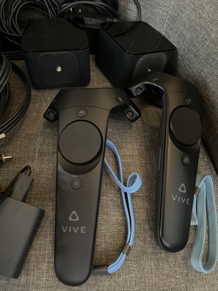 🔥 HTC Vive Virtual Reality Headset - FULL KIT with box 🔥 🚀SHIPS ...