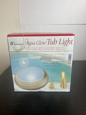 5th Avenue ‘Aqua Glow’ Tub Light Waterproof -NIB | eBay