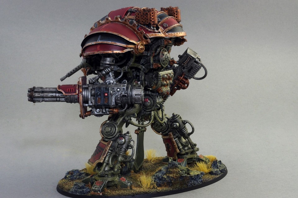 Imperial Knight Warden - Pro Painted Knights warhammer 40k | eBay