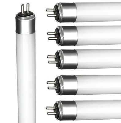 6Pack 2FT Instant Start LED T5 Tube, High Output, 11W, 4000K, 1400LM ...