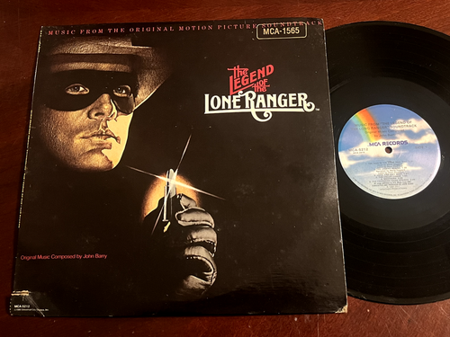 JOHN BARRY - THE LEGEND OF THE Lone Ranger MUSIC FROM ORIGINAL PICTURE ...