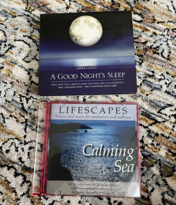 Set of Two Lifescapes CDs : A Good Night's Sleep [2CD] and Calming Sea ...