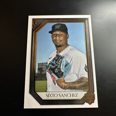 Sixto Sanchez 2021 Topps Gallery #35 RC Miami Marlins | eBay