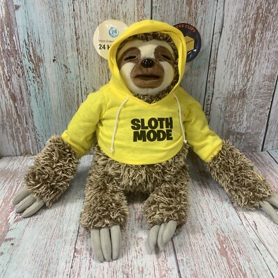 Snax the talking Sloth "He repeats what you say in slow sloth speed ...