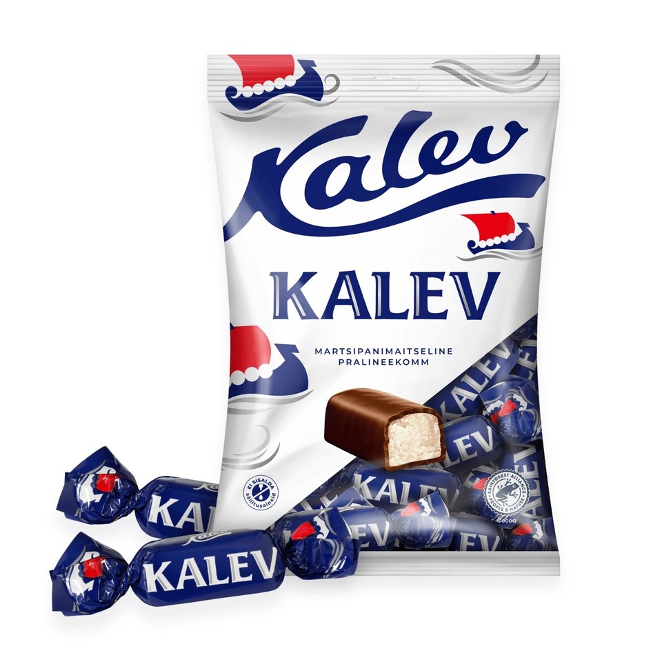 ESTONIA - Various Estonian Kalev candy bags Your choice LOT of 4 Bags ...