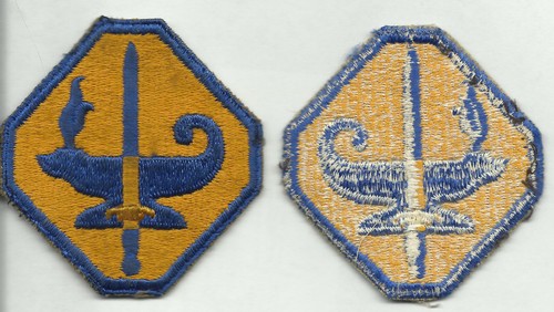 WWII US Army Specialized Training Program embroidered insignia ASTP ...