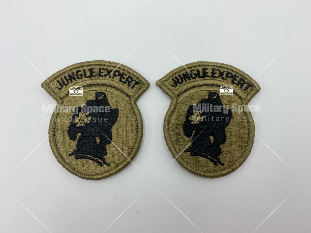 GENUINE U.S. ARMY PATCH: JUNGLE EXPERT - EMBROIDERED ON OCP | eBay