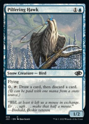 Pilfering Hawk Light Play, English Magic the Gathering MTG Jumpstart ...