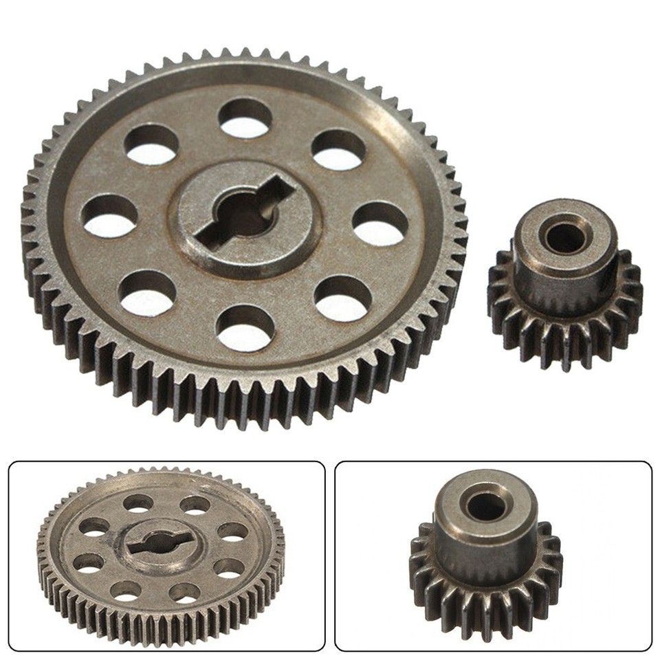 Durable and Reliable Metal Gears for 110 RC Car HSP 64T Gear Motor ...