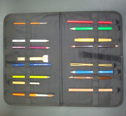 POCHETTE VIDE POUR CALLIGRAPHIE DESSIN BEAUX ARTS POUCH DRAWING TROUSSE ...