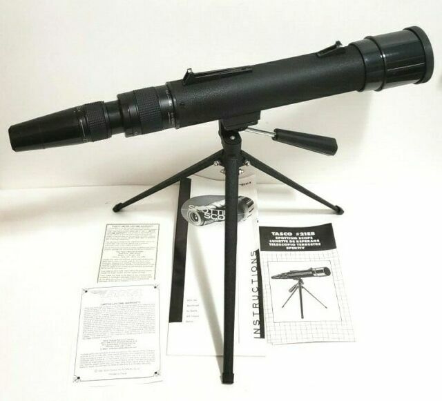 Tasco 21EB Spotting Scope 15x - 45 X 50mm With Tripod & Lens Cover for ...