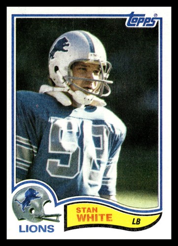 1982 Topps #353 Stan White Detroit Lions Football Card EX/NM | eBay