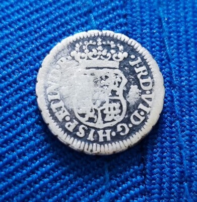 Mexico 1768 1/2 Real Colonial Pillar Silver Mexican Coin | eBay