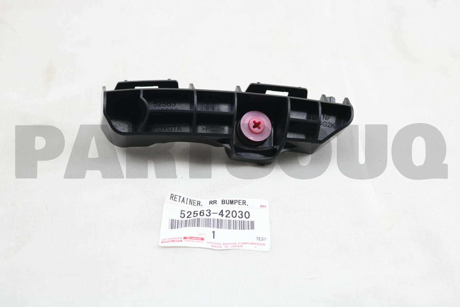 5256342030 Genuine Toyota RETAINER, REAR BUMPER, UPPER LH 52563-42030 ...