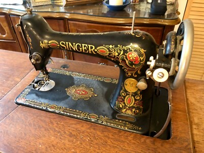Sewing Machines - Vintage Singer Red Eye