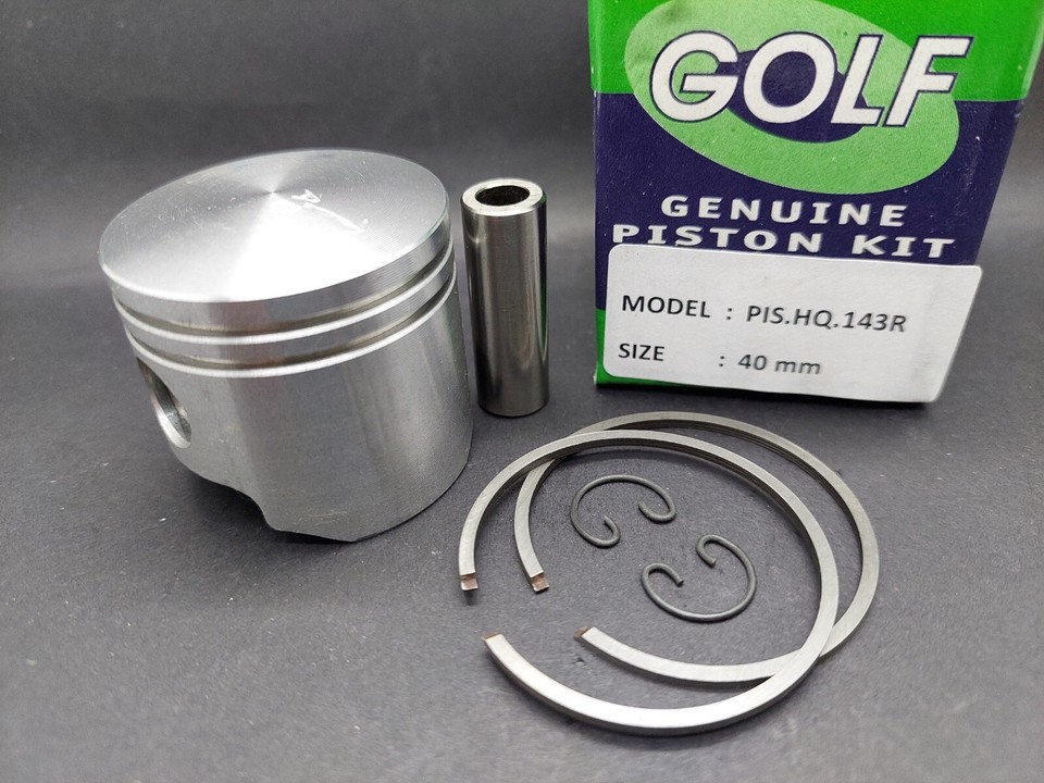 HUSQVARNA 142R 143R, 152RB, 153R PISTON KIT GOLF (40 MM) # 531007752 | eBay