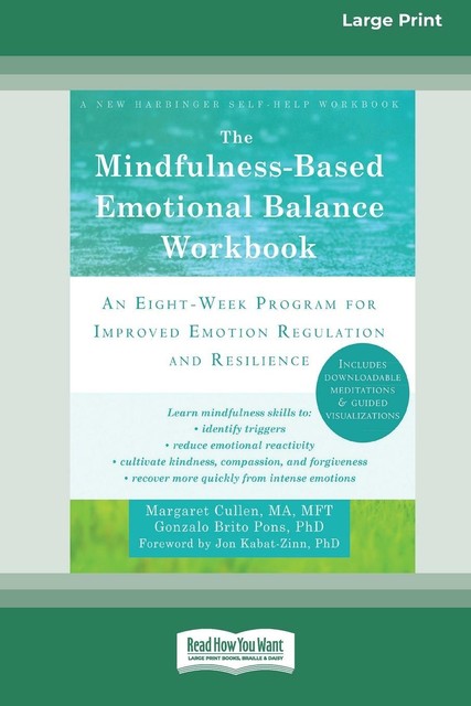 The Mindfulness-Based Emotional Balance Workbook von Margaret Cullen (2016, Taschenbuch) online ...