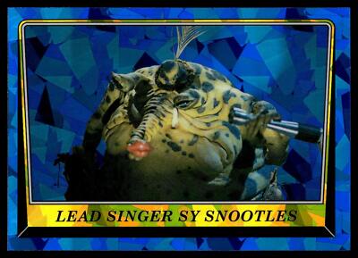 2023 Topps STAR WARS CHROME SAPPHIRE ROTJ LEAD SINGER SY SNOOTLES #184 ...