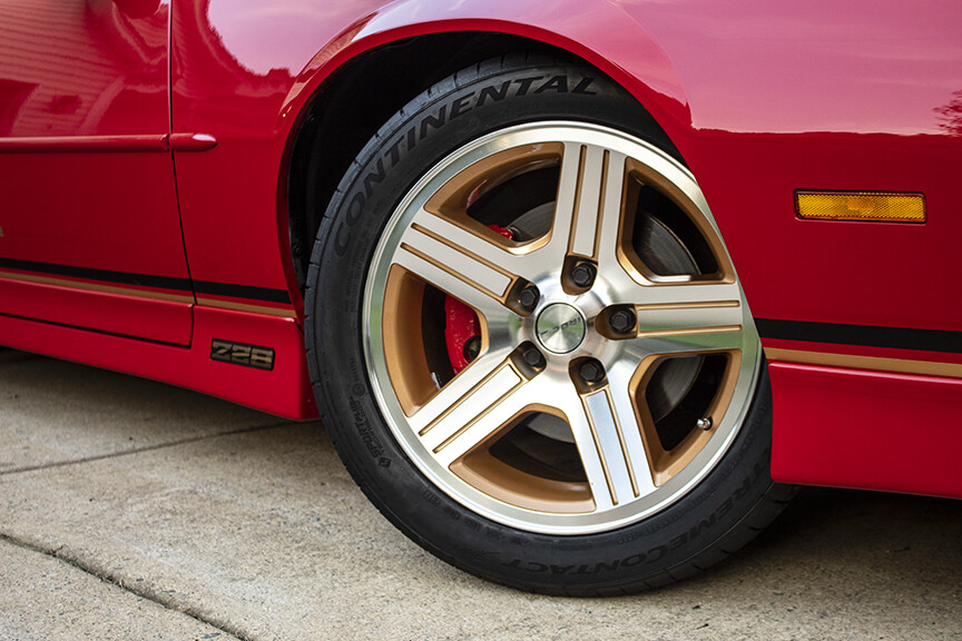 1988-1990 Camaro IROC-Z 17x9 Gold Wheels Rims Set of 4 *HT179IROCZGOLD ...