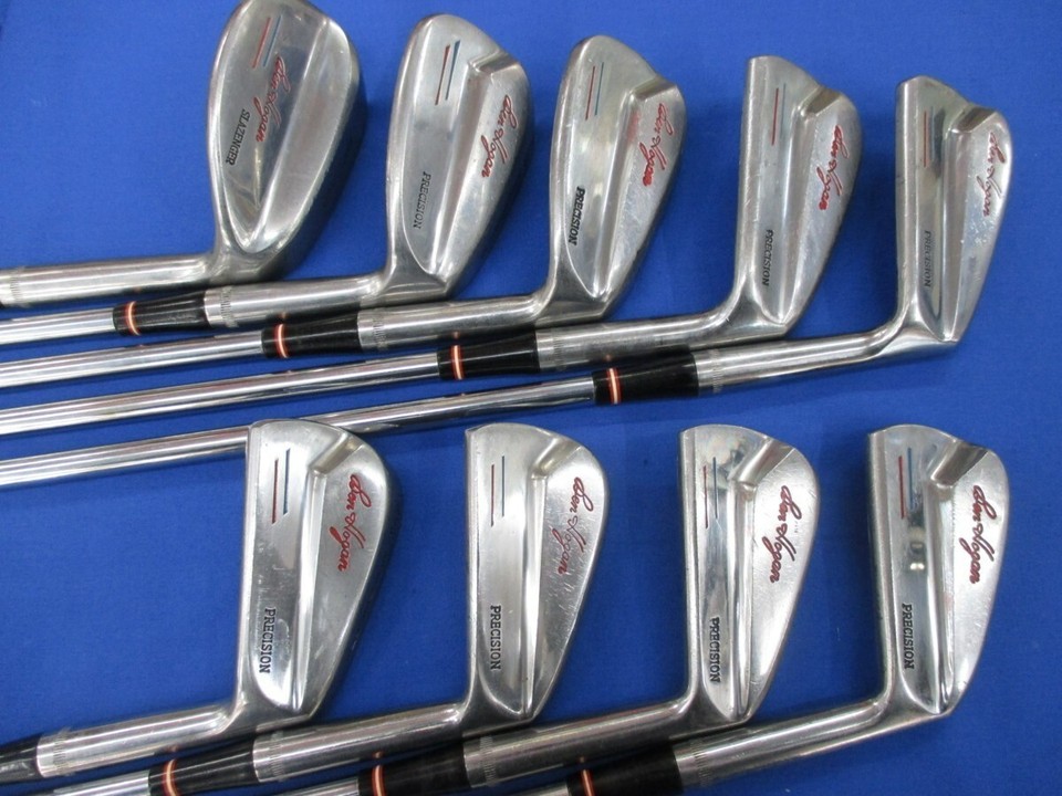 Ben Hogan Precision Slazenger 1953 Golf Clubs Irons Iron Set R- Flex 2 ...