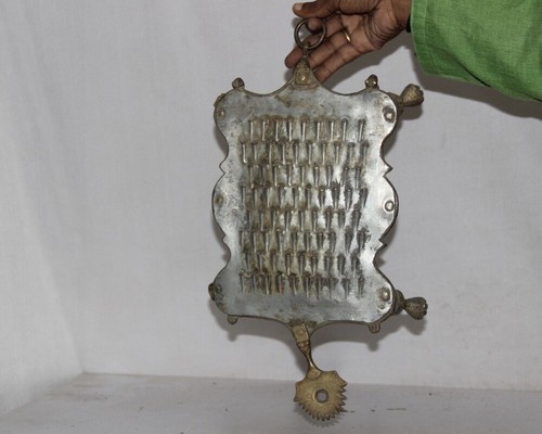 Iron & Brass Tortoise Shape Wall Hanging Cheese/Vegetable Grater ...