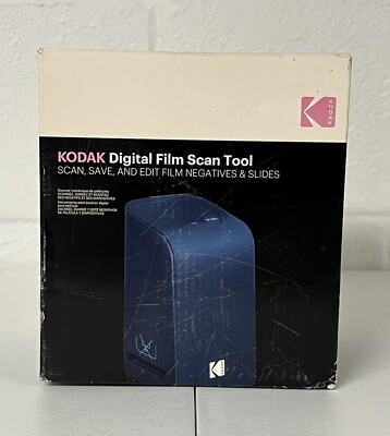 Kodak Film Scan Tool Digital Scanner for PC Mac Convert Negatives- NEW ...