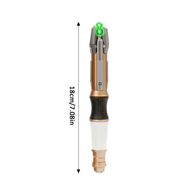 Doctor Who The 12th Sonic Screwdriver Model Light Sounds Toy Collector ...