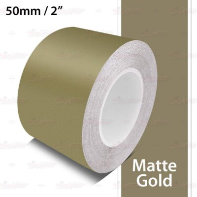 2" Roll Vinyl Pinstriping Pin Stripe Line Tape Car Decal Sticker 50mm ...