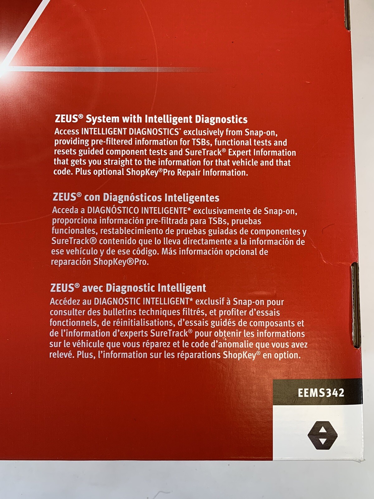 Snap-on Zeus Comes With M4 Scope Module for sale online | eBay