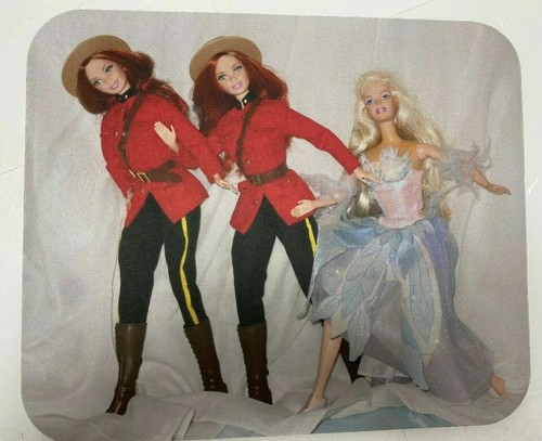 Barbie Computer Mouse Pad 9 1/4x8 Vintage | eBay