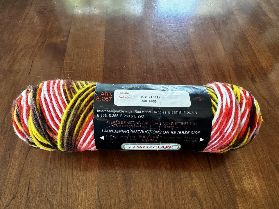 Red Heart Fiesta 972 Yarn | eBay